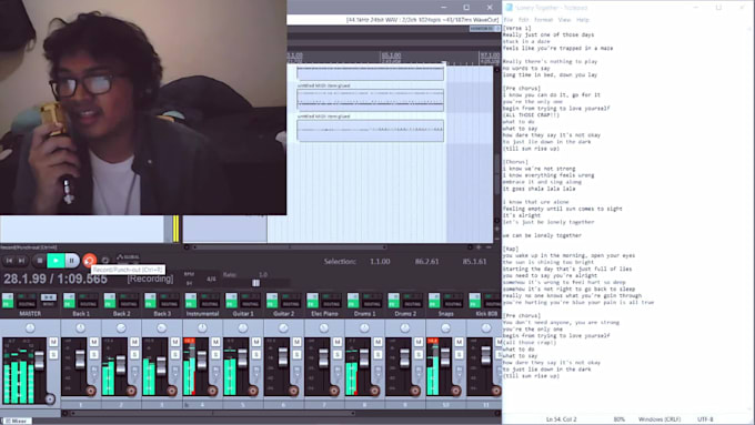 Record main and backing vocal for your anime or any song by Faisal_azis ...