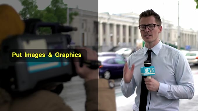 Do basic video editing, putting text, logo, background by Davinci ...