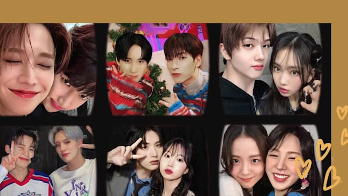 Create idol x idol manipulation edit by Wajeng | Fiverr