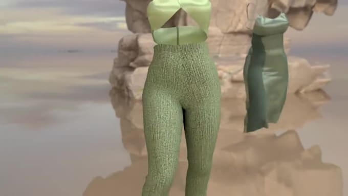 Create 3d fashion garment, 3d animation, 3d design, clothing animation by Lestidonation | Fiverr