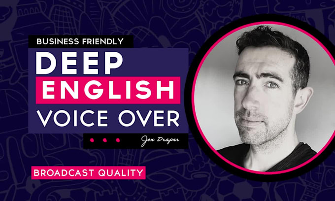 Record a deep english rp voiceover for your project by Stormy3000 | Fiverr