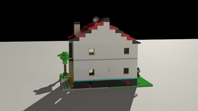 Do custom lego model 3d lego design lego minifigure lego technic moc ...