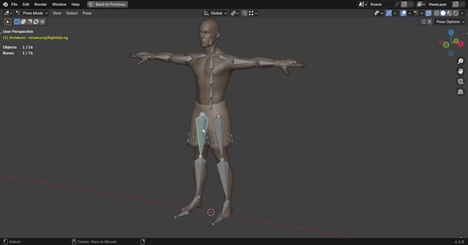 Advanced 3d character rigging animation facial full body by Viniciuos | Fiverr