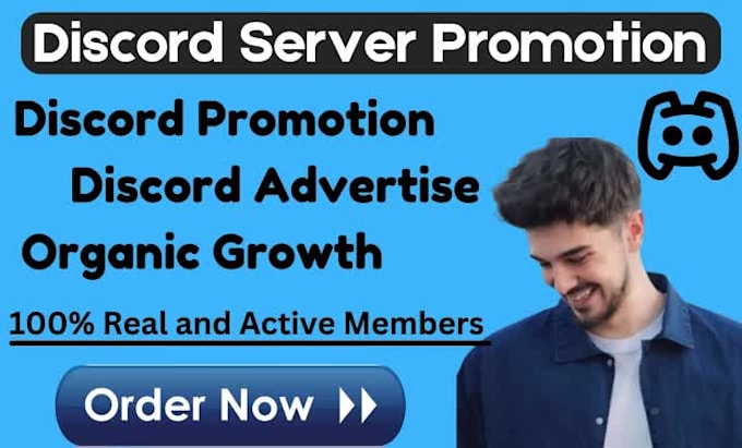 Boost, advertise and promote your discord server, organic growth to get ...
