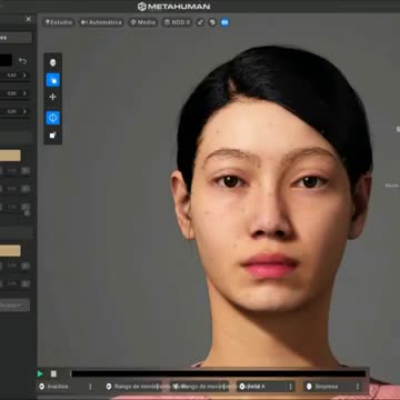 Create a realistic 3d meta human character for games, films 3d ...