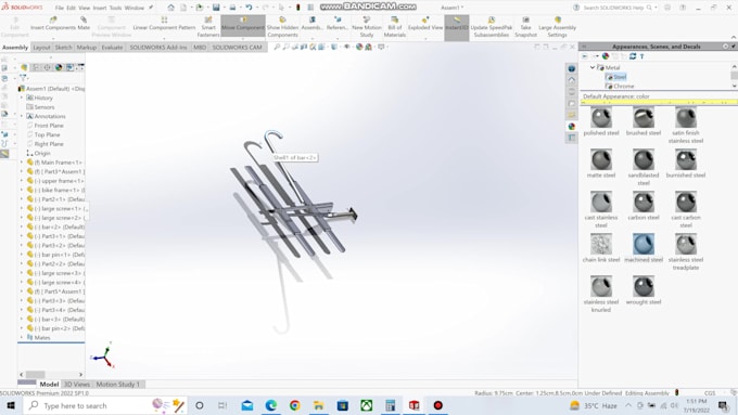 Assist you with your cad designs on solidworks by B_rizwan | Fiverr