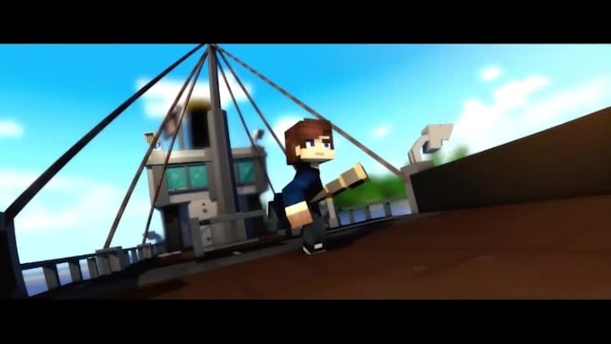 Create a minecraft animation for your youtube videos by Ivannetto | Fiverr