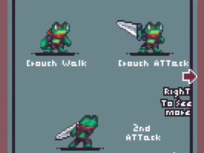 Pixel art animation, pixel game art, pixel art character, 2d ...