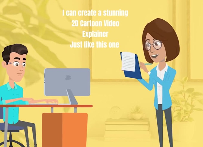 Create 2d video cartoon explainer for you by Albertcanada312 | Fiverr