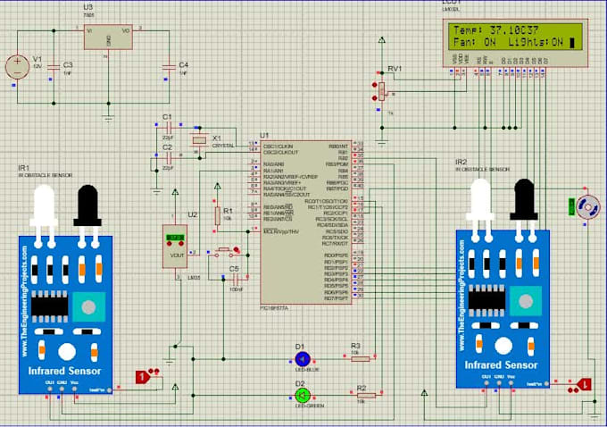 Design and simulate electronic circuits on proteus, multisim ltspice or pspice by ...
