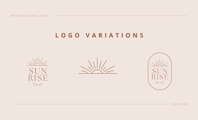 Do brand style guide with minimal logo and brand book by Mohsinmaken ...