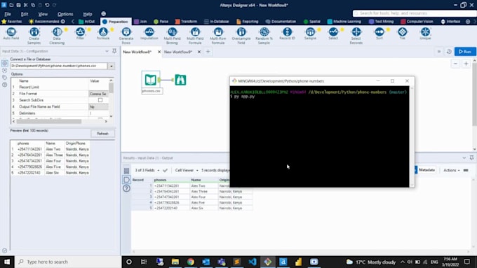 Automation of tasks in python by Muchirialex | Fiverr