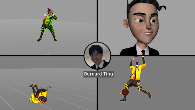 Do 3d character animation for games by Bernardkai | Fiverr