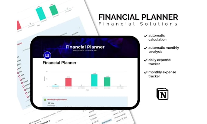Do customised notion template notion dashboard website notion consultant expert by Davis_610 ...