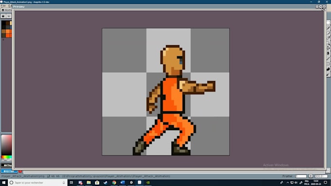 Create and animate a 2d pixel art character by Johnston_01 | Fiverr