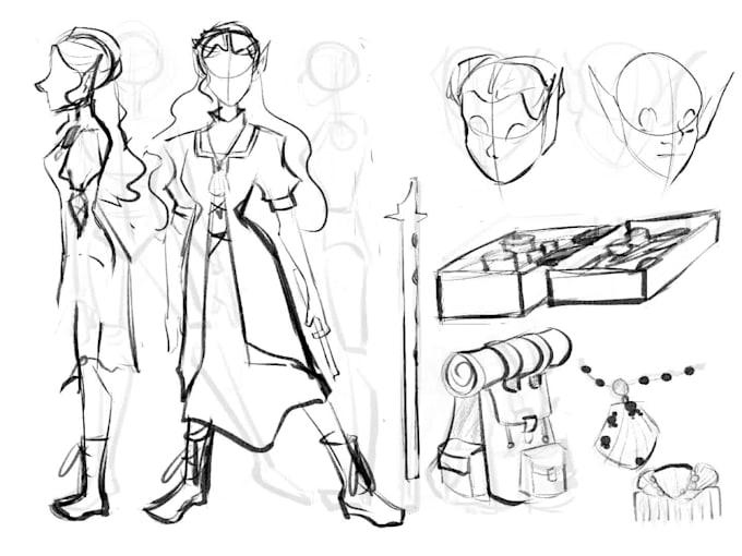 Character variation or character reference sheet for your oc by ...