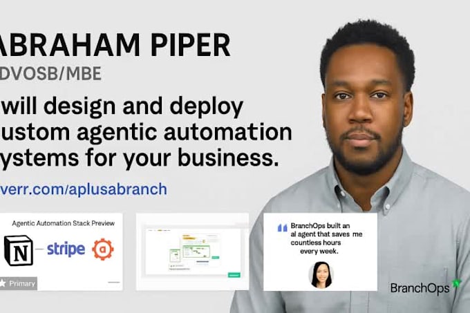 Design and deploy custom agentic automation systems for your business ...