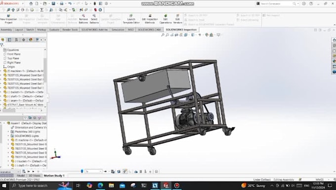 Industrial machine design by solidworks by Gayan_2000 | Fiverr