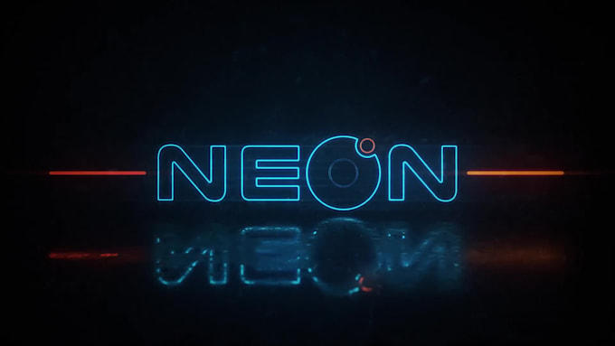 Make a 3d neon intro text or logo animation in 1 day by Asteck737 | Fiverr
