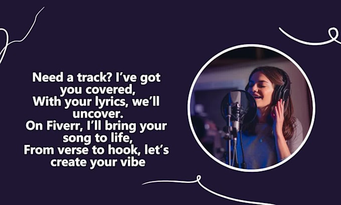 Make a song out of your lyrics by Yahia912 | Fiverr