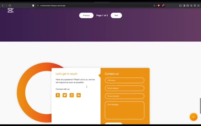 Build your portfolio website with react, gsap and tailwind by Haseeb_meymon | Fiverr