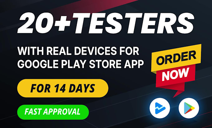 Provide 12 testers to 20 testers for android app testing by Waseem546 ...