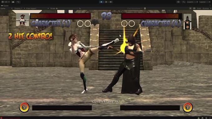Develop your dream fighting game with unity using ufe by Danish_4434 | Fiverr