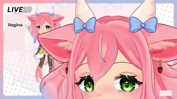 Draw and rig 2d vtuber, vtuber character, vtuber rig using pro live2d ...