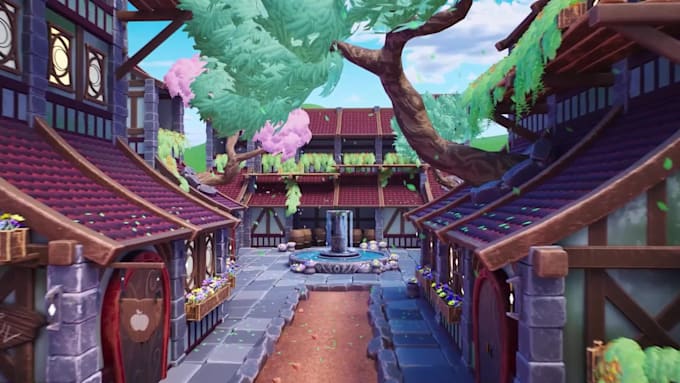 3d game map fantasy map 3d game environment map design game environment ...