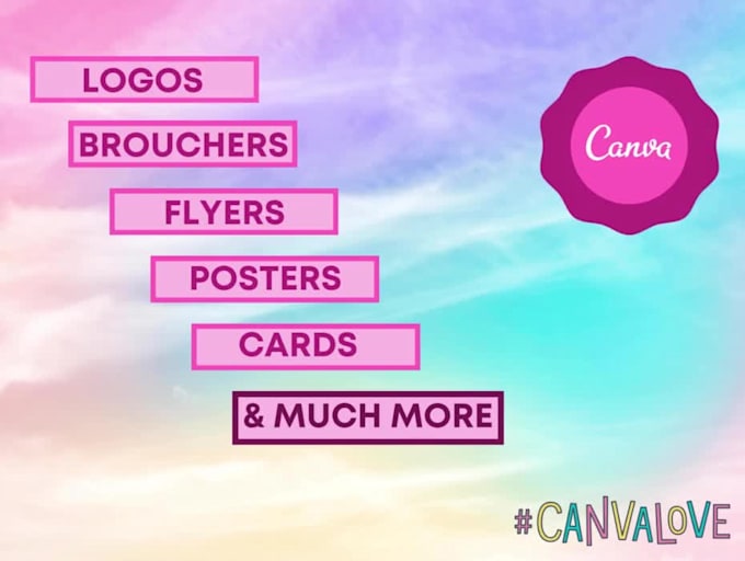 Design catchy logo, poster, flyer or anything in canva by Hooriaaftab ...
