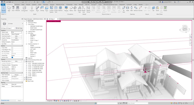 Do and draft your architectural plans in revit by Arielbabe29 | Fiverr