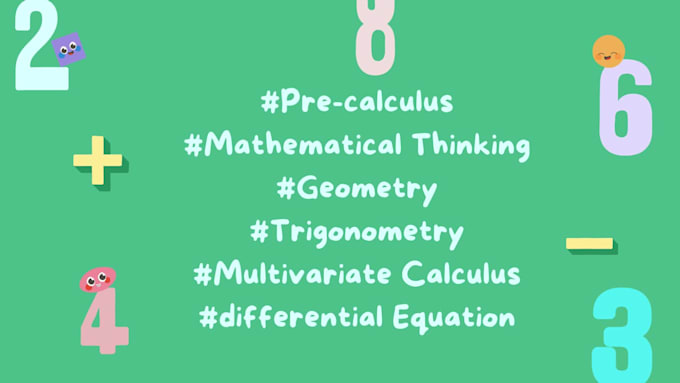 Be your basic high and college math tutor by Muskan_fatima2 | Fiverr