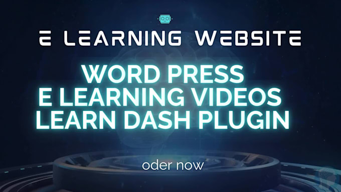 Word press design, e learning videos, with customize learn dash plugin ...
