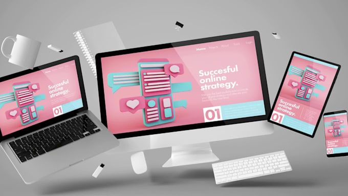 Create a responsive wordpress website for you by Sw_web_design | Fiverr