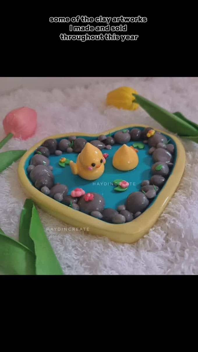 Create custom handcrafted clay trinket trays by Haydincreate | Fiverr