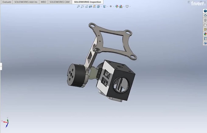Design 2d and 3d models and logo designing using solidworks and blender ...