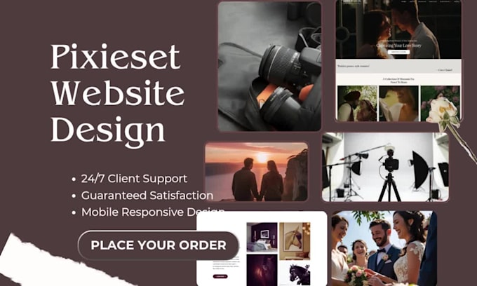 Design stunning photography website pixieset galleries for ...