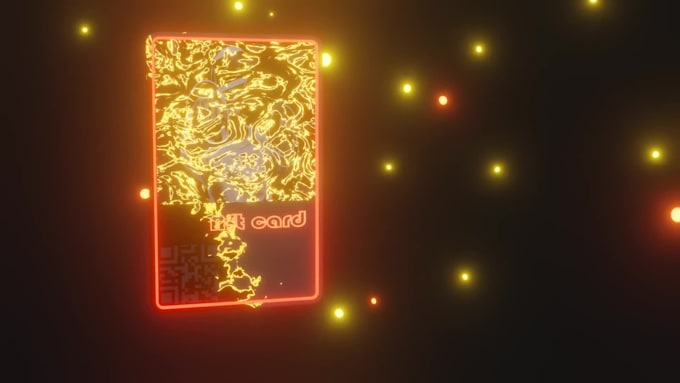 Create nft card, pass card, animation, 3d card by Bakky_3d | Fiverr