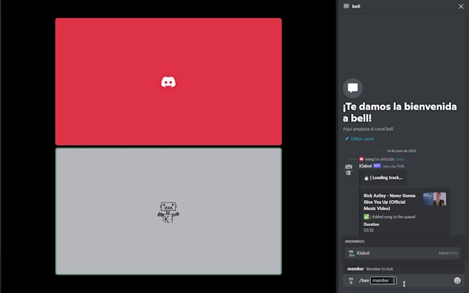 Create A Discord Bot Using Discordjs By Notklairm Fiverr