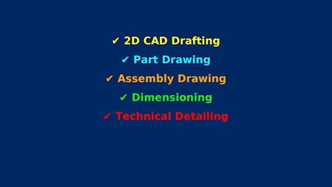 Draft professional 2d cad drawings for mechanical equipment by ...