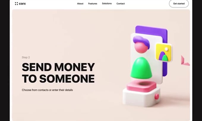 Do 3d animated webflow website, threejs, 3d spilne model, 3d webflow animation by Tenaav | Fiverr