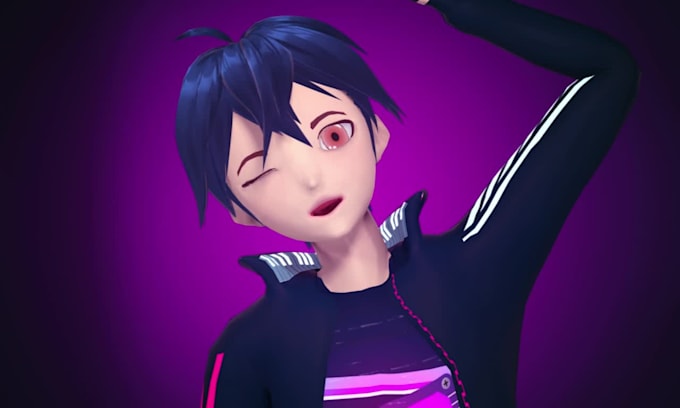 Custom vrchat avatar model furry vrc avatar vr chat 3d character ...