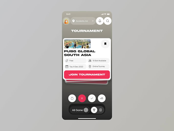 Develop amazing tournament app, sport gaming app, multi tournament ...