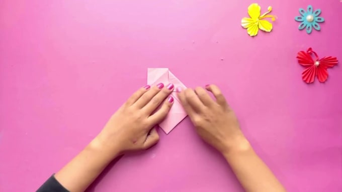 Make diy origami paper craft video for youtube by Zaricreation | Fiverr