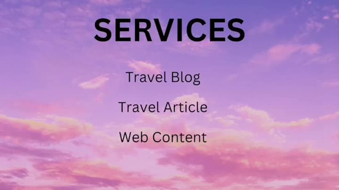 Ranking booster seo friendly travel blog posts and engaging article by ...