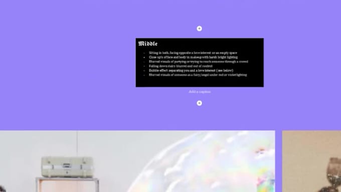 Create a professional music video treatment by Rachelrattray | Fiverr