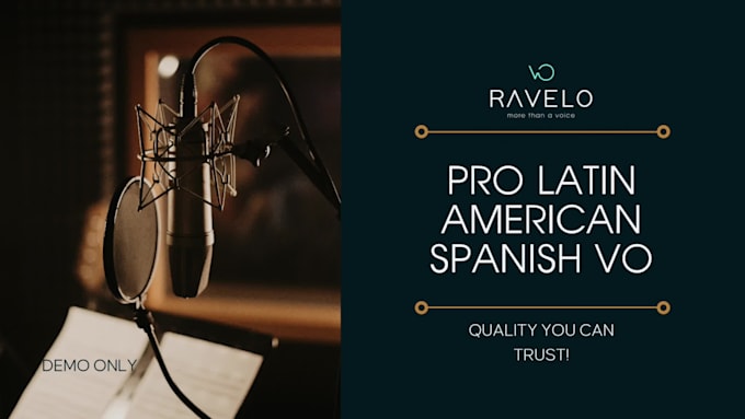 Record a pro latin american male spanish voiceover by Mr_reads | Fiverr