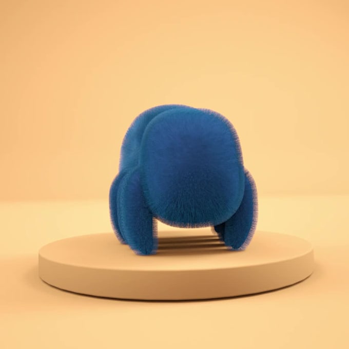 Stylize realistic 3d hair for nft and non nft characters by ...