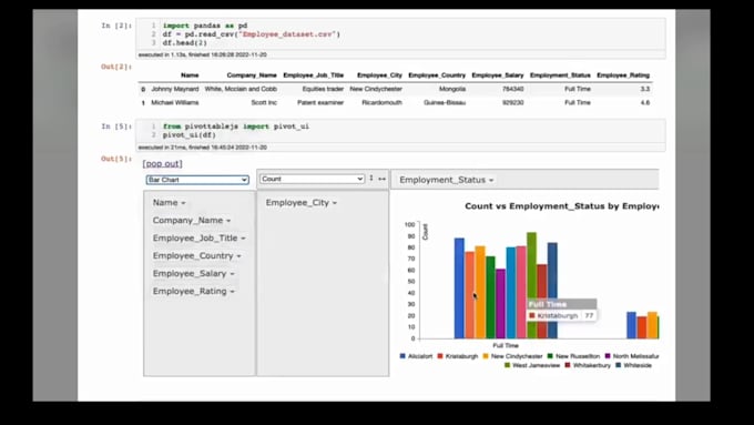 Be Your Data Analyst Do Analytics Using Powerbi And Python In Jupyter Notebook By Talha