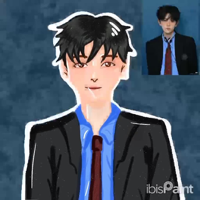 Create lineless potret illustration by Kalaluangsaja | Fiverr